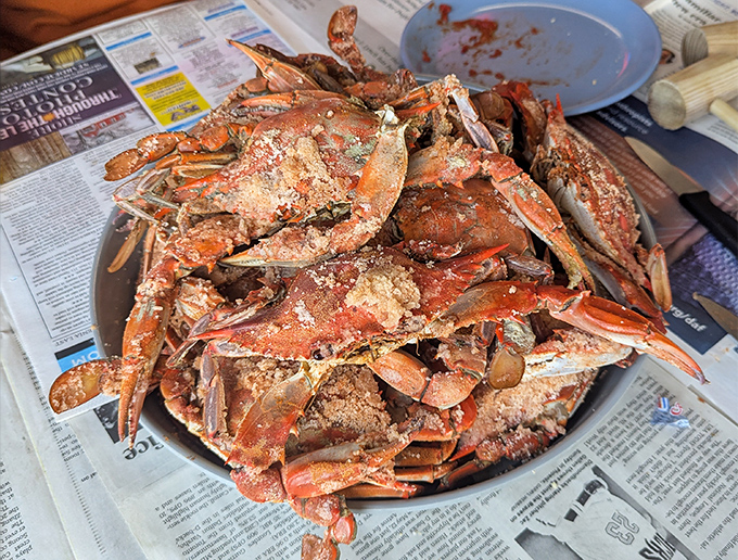 The mountain of spice-dusted blue crabs isn't just dinner&mdash;it's a delicious puzzle that rewards those patient enough to crack the code.