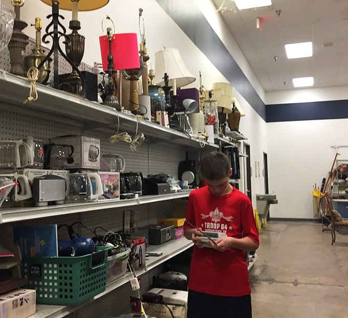 The housewares section is where kitchen gadgets and lamps find their second acts, like Broadway understudies finally getting their spotlight moment.