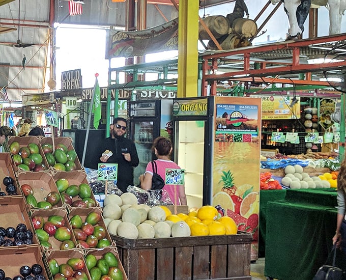 "Organic" isn't just a label here&mdash;it's a philosophy. Vendors proudly display their farm-fresh bounty while chatting with curious shoppers.
