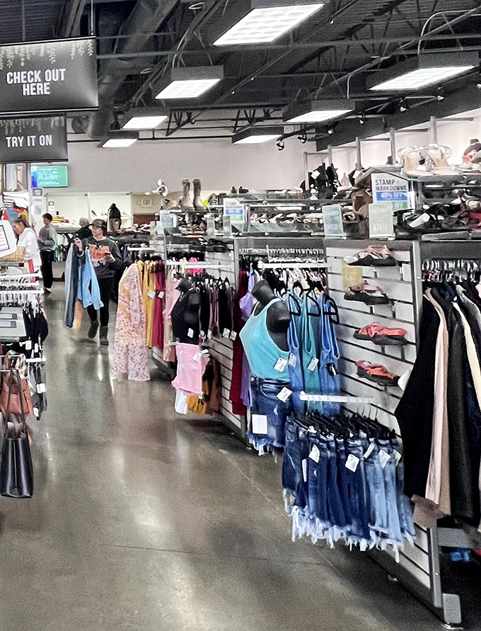 Not your average thrift store layout&mdash;this is secondhand shopping elevated to an art form. The mannequins aren't the only ones dressed to impress.