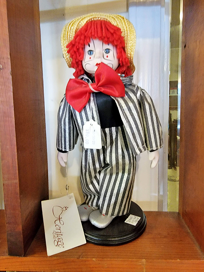 This vintage doll isn't just creepy &ndash; it's "start a horror movie franchise" creepy, yet someone will absolutely treasure this red-headed nightmare.