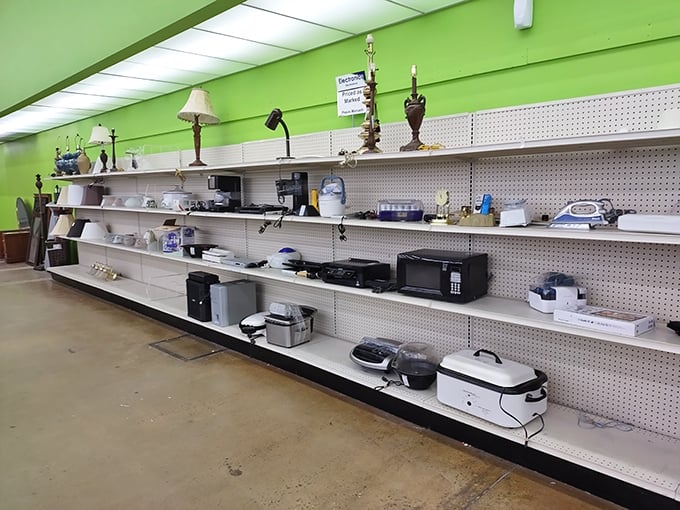 Yesterday's appliances seeking second acts. That toaster oven might have made its last bagel in one home, but it's ready for encore performances.