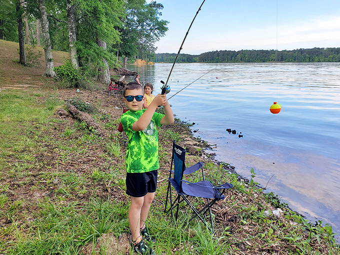 Future fishing champions start young here, where patience is learned one cast at a time and success is measured in memories, not just catches.