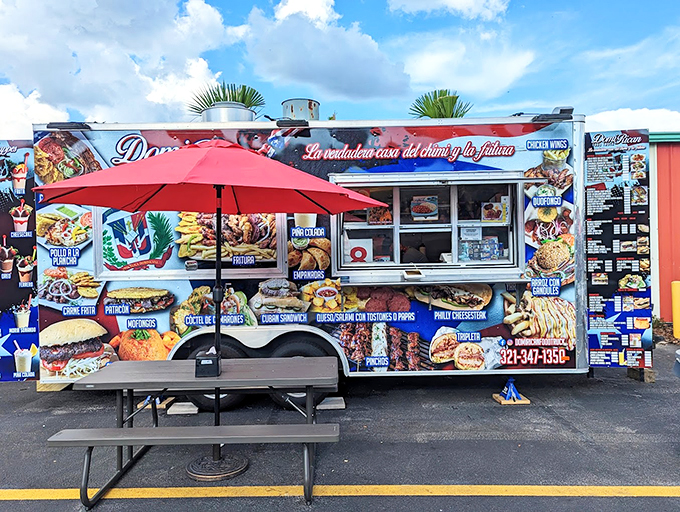 This food truck isn't just serving meals; it's offering a passport to Dominican flavors without the airfare or lost luggage.