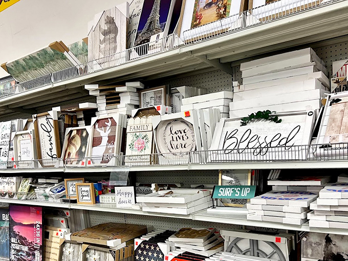 Home decor heaven! These inspirational signs and framed art pieces let you refresh your walls without the sticker shock you'd find at boutique stores.