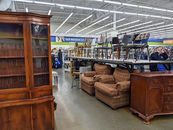 Vintage hutches and comfy couches await their second act in homes across Washington State.