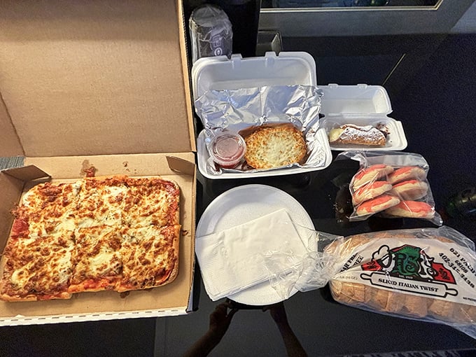 This spread looks like someone won the Italian food lottery and decided to share their winnings with everyone.