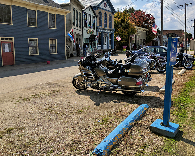 Where motorcycles meet history&mdash;Metamora welcomes all travelers, whether you arrive by Harley or horse-drawn carriage. The past makes room for the present.