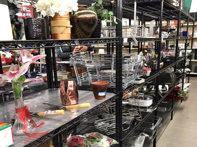 The men's department stretches to the horizon like a sea of potential wardrobe upgrades. Somewhere in there is your next favorite jacket.