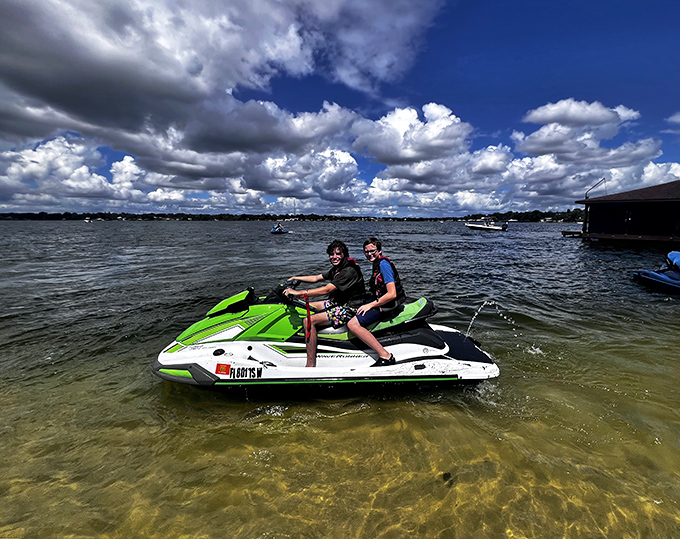 Water recreation that doesn't involve chlorine or waiting in line &ndash; just sunshine, clear water, and the occasional fish photobomb.