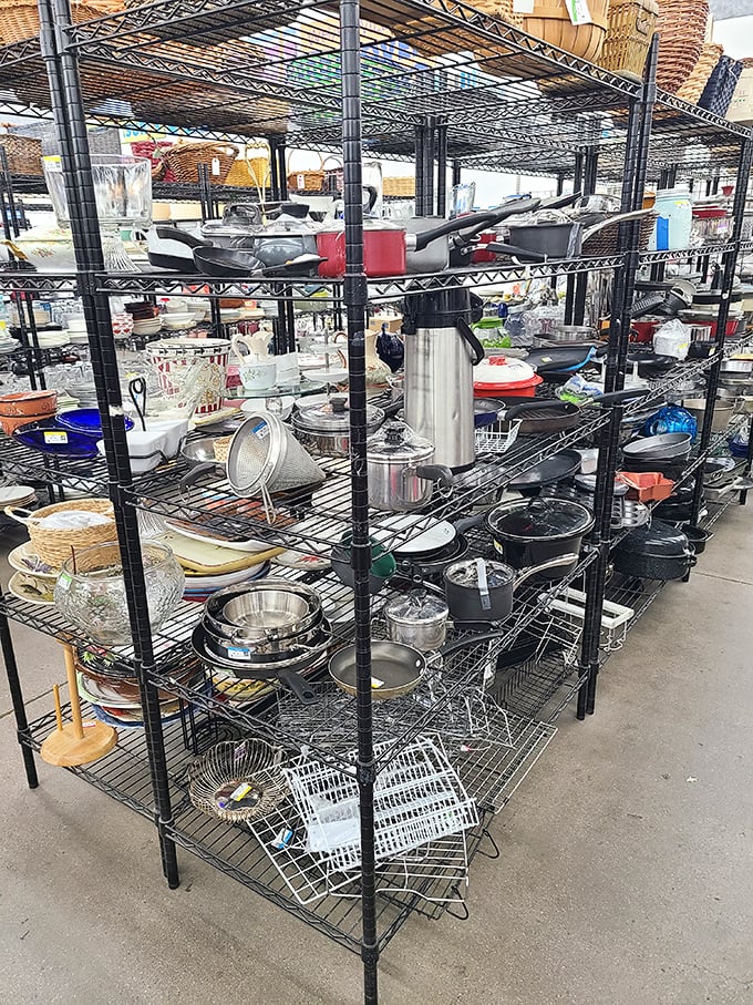 Kitchen dreams materialize in these well-stocked aisles&mdash;pots, pans, and possibilities for home chefs who appreciate value as much as flavor.