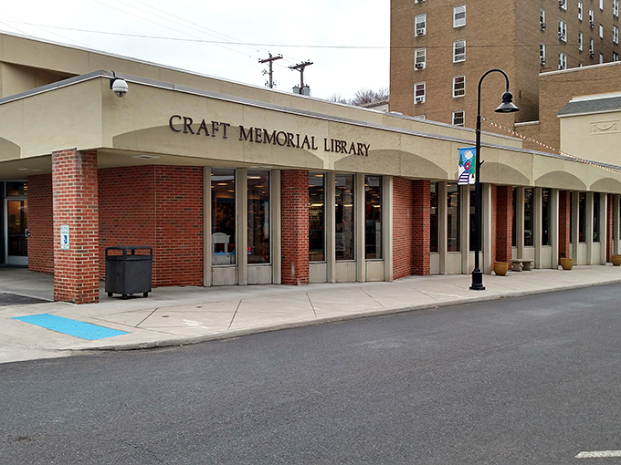 The Craft Memorial Library stands as proof that knowledge remains free in Bluefield, offering literary escapes without the premium streaming subscription fees.