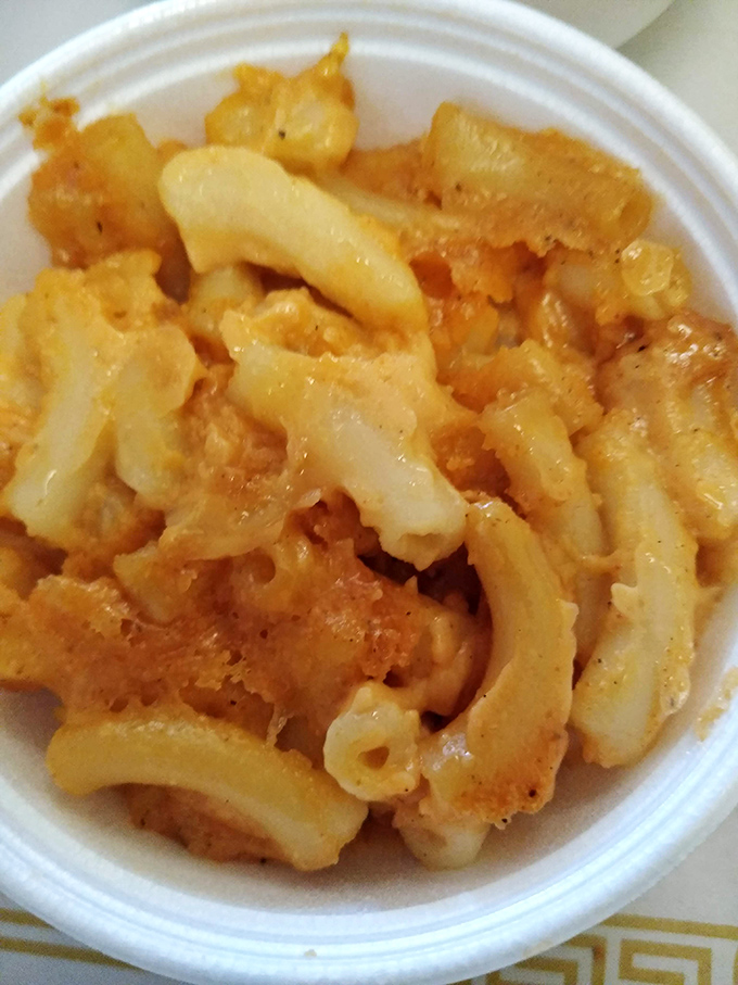 Mac and cheese that doesn't just sit on the plate&mdash;it performs. Each forkful stretches with that Instagram-worthy cheese pull that dreams are made of.