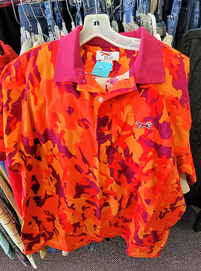 This isn't just a shirt&mdash;it's a conversation starter. Somewhere in Wisconsin, there's a barbecue with your name on it, and this bold polo is your ticket in.