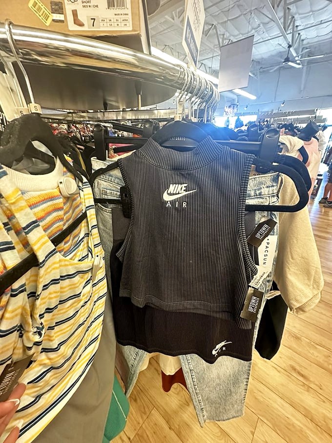 Athletic wear that won't make your wallet break a sweat. Nike's signature swoosh for a fraction of the original cost.