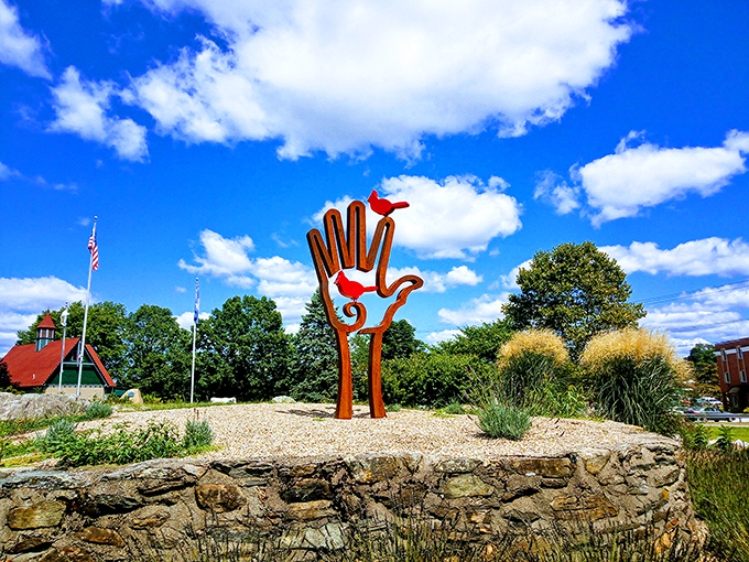 Public art that makes you smile without making you scratch your head wondering what it means.