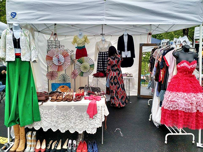 Yesterday's fashion becomes today's treasure&mdash;these vintage dresses wait patiently for their second act in someone's carefully curated Instagram feed.