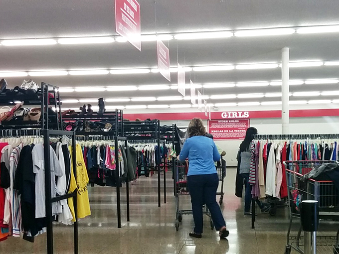 Shopping here feels like a treasure hunt where everyone's searching for their own personal gold.