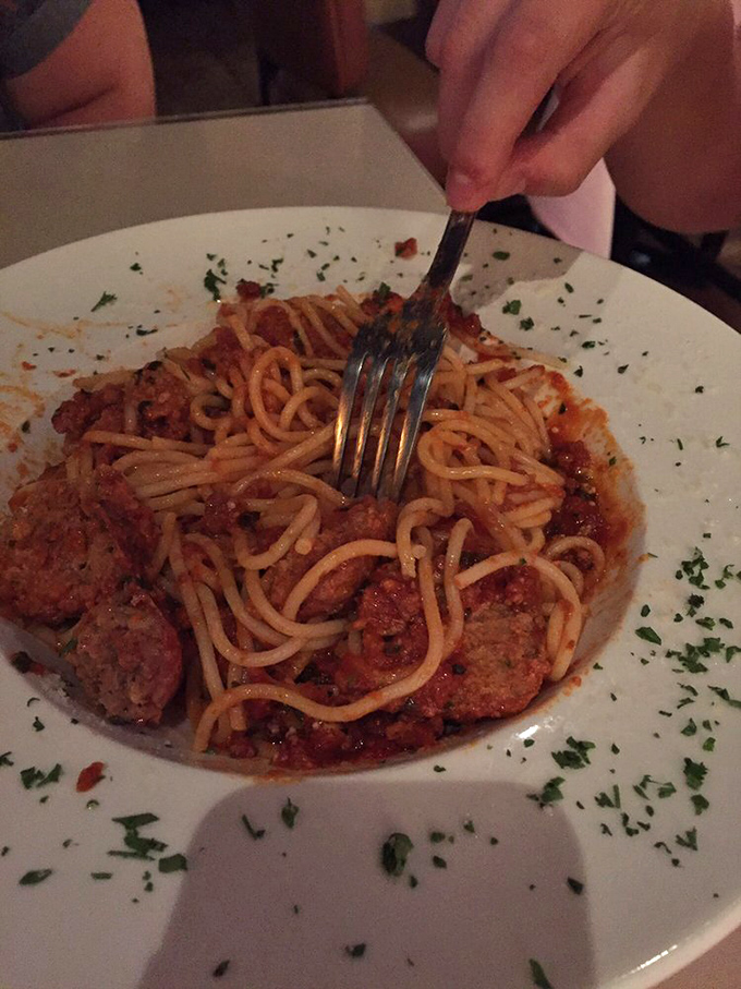 Spaghetti and meatballs: the comfort food equivalent of a warm hug from an Italian grandmother you never knew you needed.