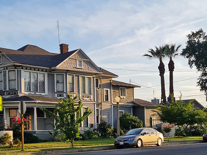 Historic homes with actual front porches where people sit and wave&mdash;a California unicorn that somehow still exists in Visalia's charming neighborhoods. 