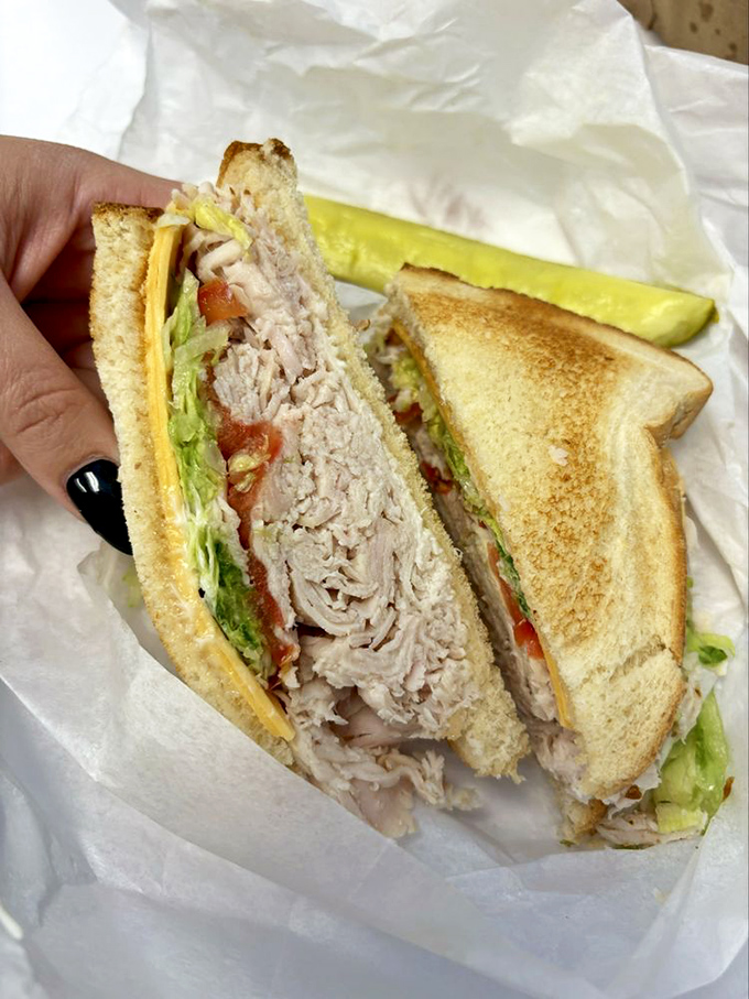 Turkey sandwiches everywhere else just became jealous. This stack of real roasted goodness will ruin lesser sandwiches for you forever.