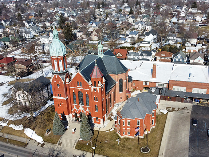 The red brick beauty of this historic church doesn't just inspire faith &ndash; it's a testament to craftsmanship from an era when buildings were built to impress for centuries.