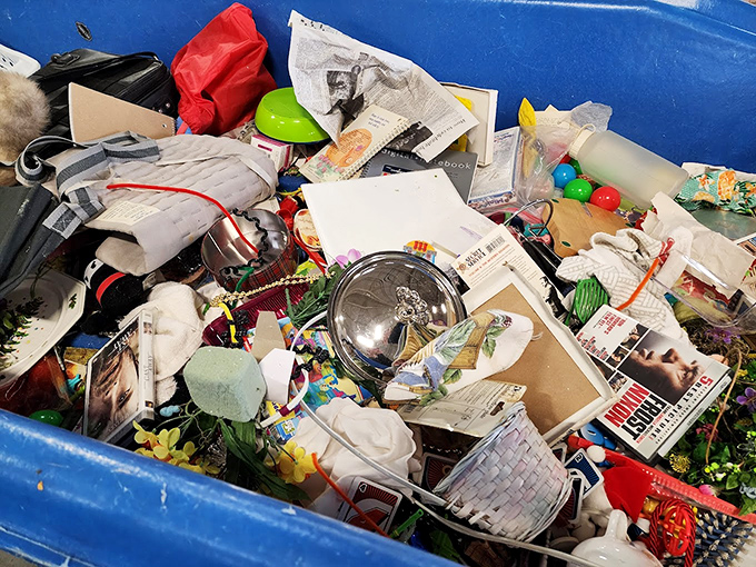 Organized chaos at its finest. Each bin tells a hundred stories&mdash;some with happy endings, others just waiting for you to write the next chapter.