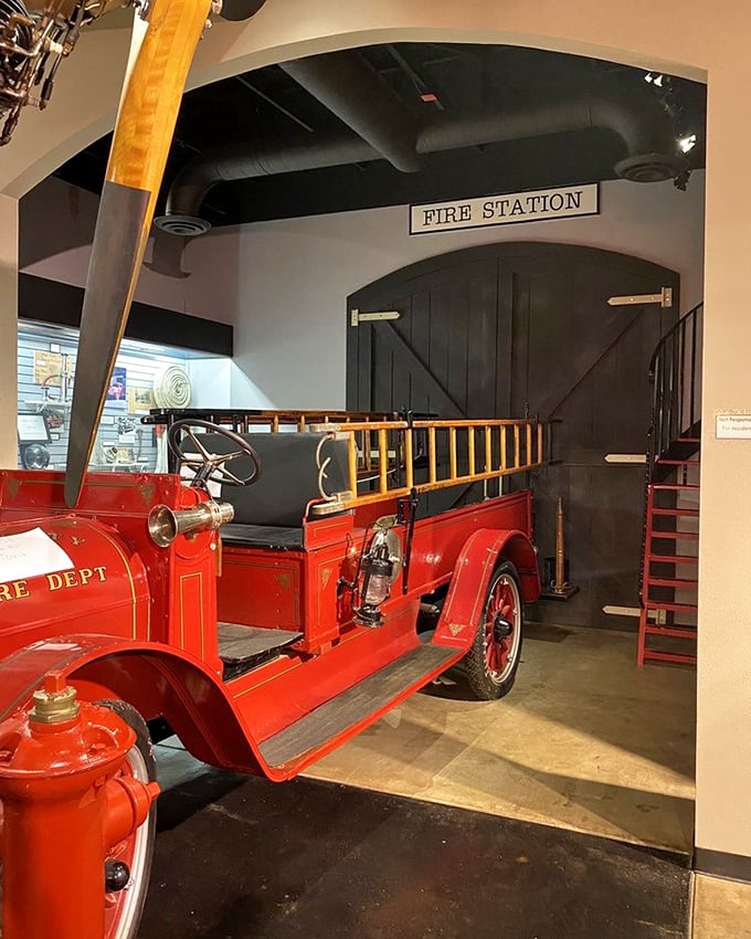 This vintage fire engine isn't just transportation &ndash; it's a bright red reminder of American ingenuity and service that saved countless lives.
