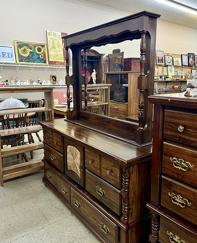 This isn't just furniture; it's functional art&mdash;a dresser with the kind of curves and character that would make Marie Kondo spark with joy.