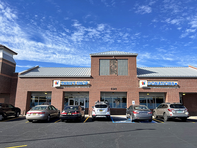 This brick building houses both great deals and the heartwarming mission of helping animals.