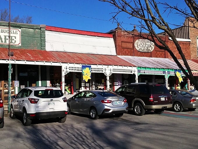These storefronts proves that even everyday errands can feel special in a town where neighbors still know your name.
