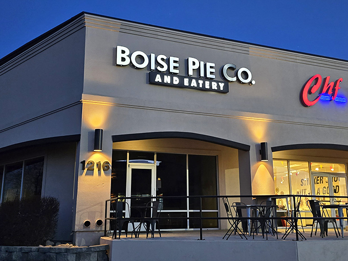 Modern meets timeless at this Boise gem, where contemporary style serves up old-fashioned pie perfection with urban flair.