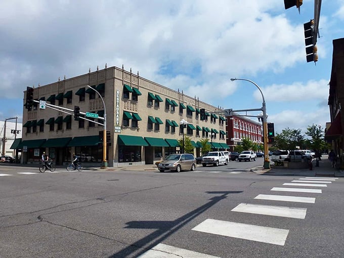 Brainerd's main street balances old-world charm with modern convenience, proving small towns can have the best of everything.