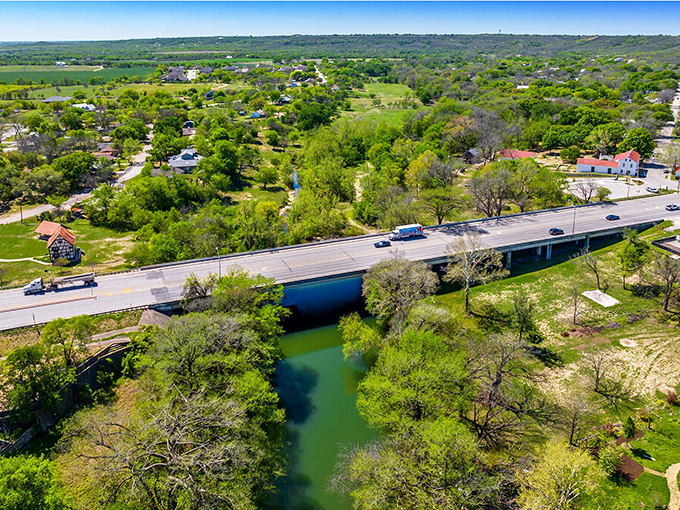 Castroville's lush landscape and winding river create a picturesque setting that feels worlds away from Texas' bigger cities.