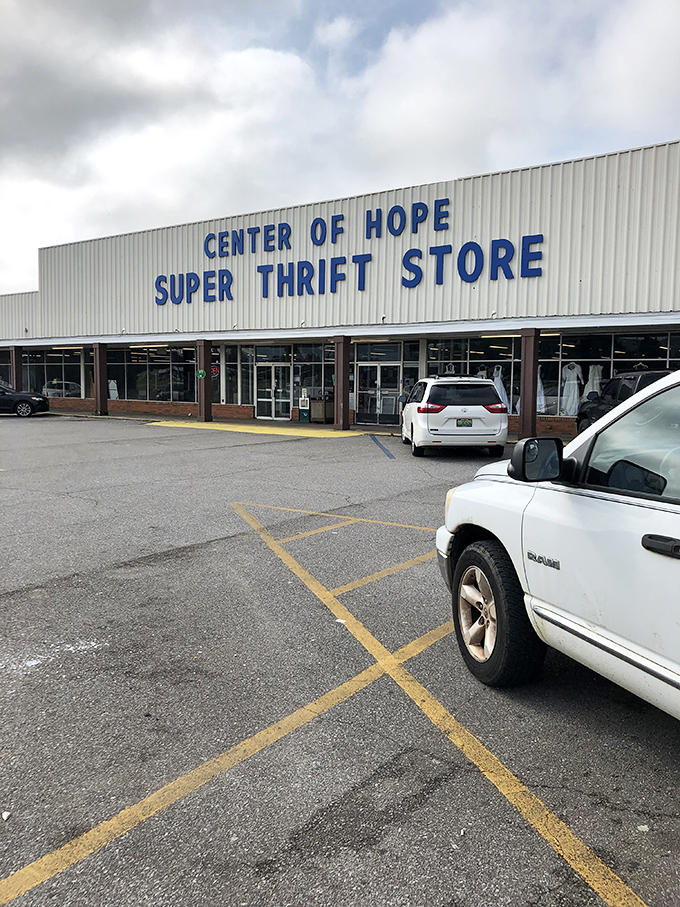 When they call it a "Super Thrift Store," they're not kidding around about the selection.