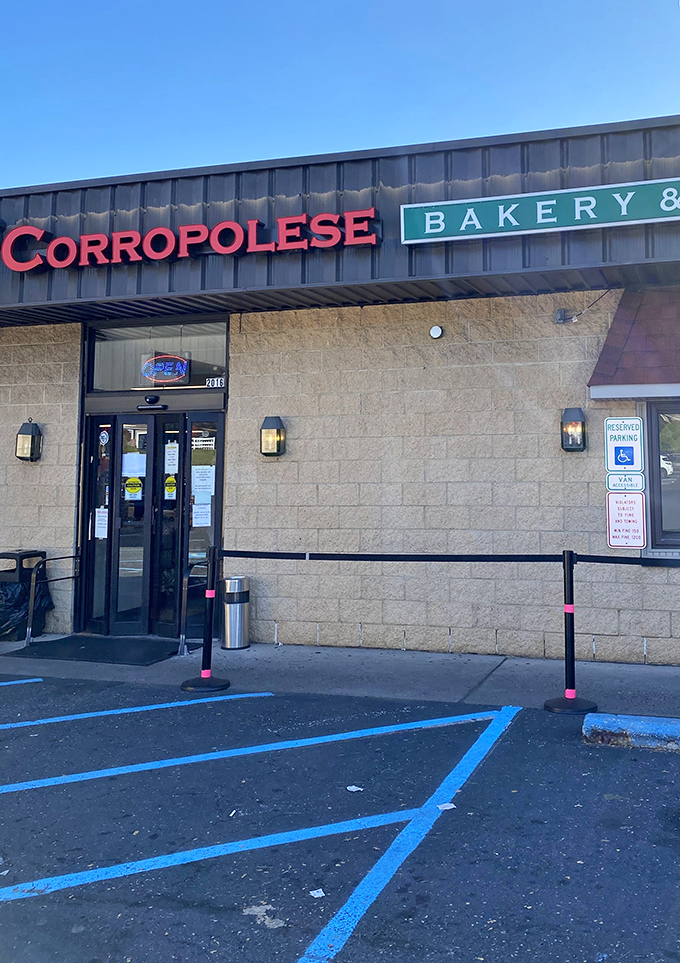 Modern storefront, old-world flavors - where Italian baking traditions meet contemporary convenience perfectly.