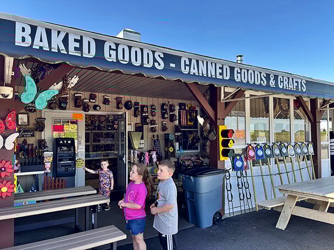 This covered porch setup proves the best bakeries don't need fancy storefronts, just heart and soul.