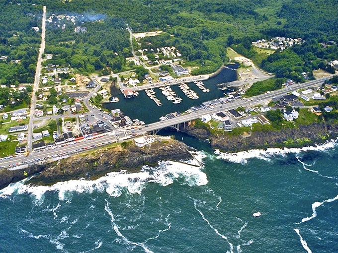 The world's smallest navigable harbor packs more boats and charm into one view than seems physically possible.