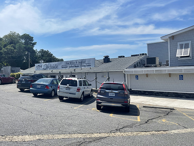 Dockside's unassuming exterior holds seafood secrets that boat captains and locals have kept to themselves for too long.
