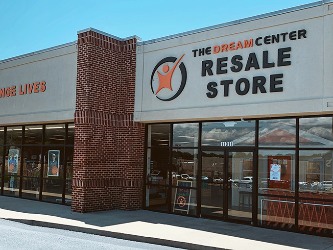 Another Dream Center location brings the thrift magic to Seneca. The red brick exterior houses countless hidden gems.