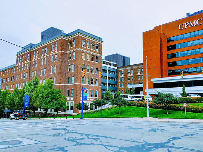 Erie's downtown mix of old and new architecture creates character without charging premium prices.