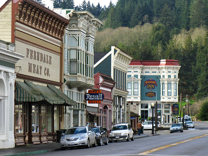 Ferndale's whimsical architecture looks plucked from a fairytale. That castle-like tower wasn't built on dairy money by accident!