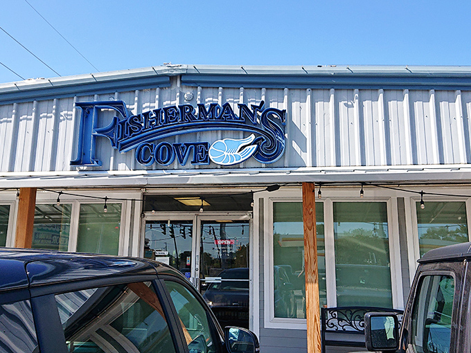 Metal buildings and great seafood go together like shrimp and grits in Louisiana.