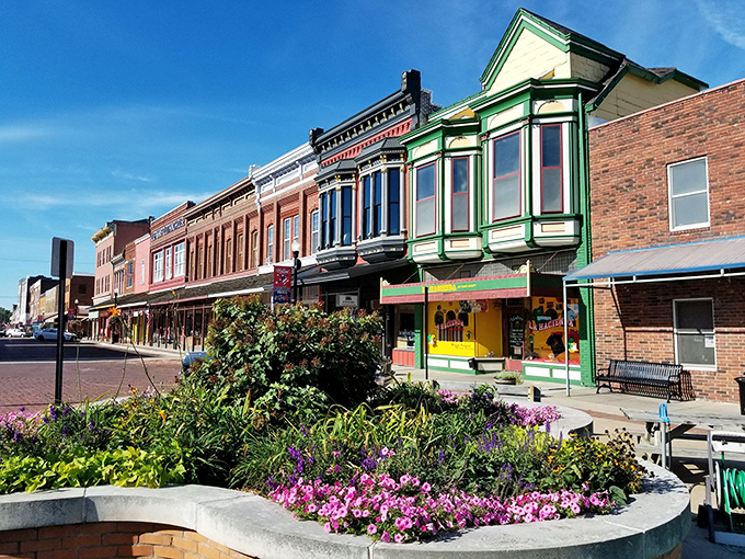Fort Scott's Main Street blends history with hometown hospitality, where every storefront tells a story.