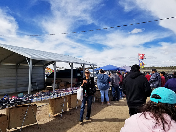 The crowds gathering here prove that great deals create their own magnetic pull effect.