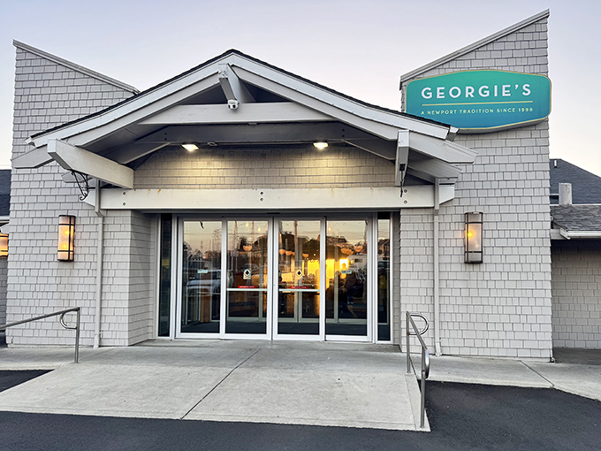 Georgie's modern coastal design offers a sleek backdrop for the real star &ndash; that magnificent ocean view.