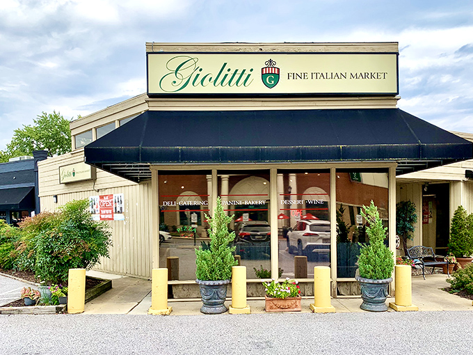 Giolitti's unassuming storefront conceals an Italian treasure trove of imported meats and authentic flavors within.