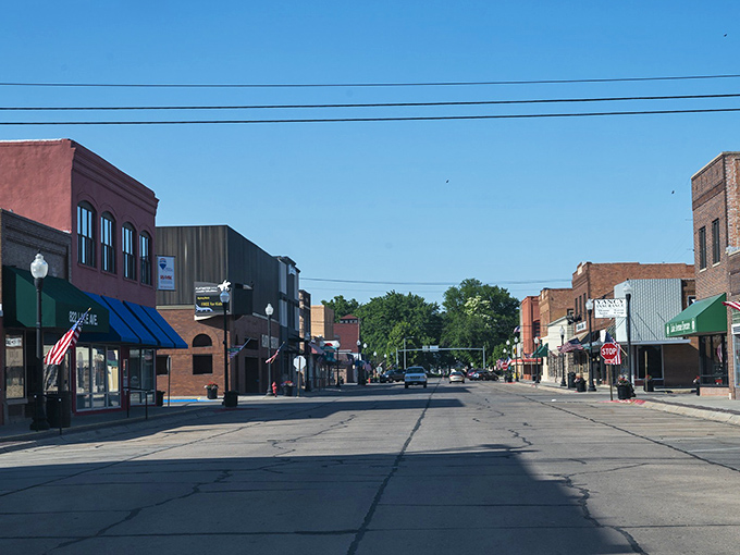 Classic architecture meets contemporary needs where Social Security checks stretch like warm taffy.