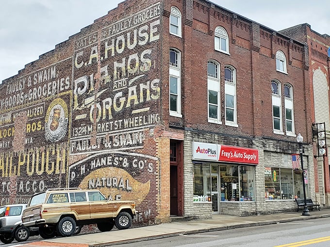 Grafton's classic downtown architecture reminds you that good bones never go out of style or budget.