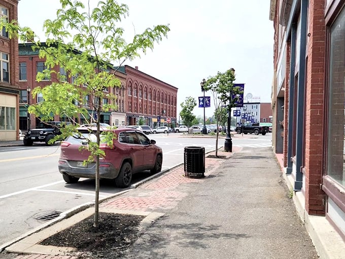 Houlton's classic Main Street could be a movie set for "Affordable Small Town Living: The Series."
